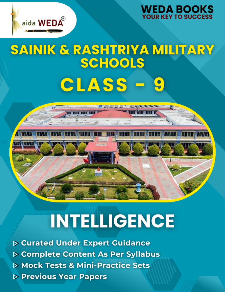Sainik School & RMS Class 9: Intelligence - WEDA Books